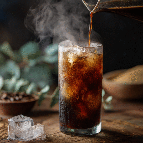 Iced Americano: Bold. Simple. Refreshing.
